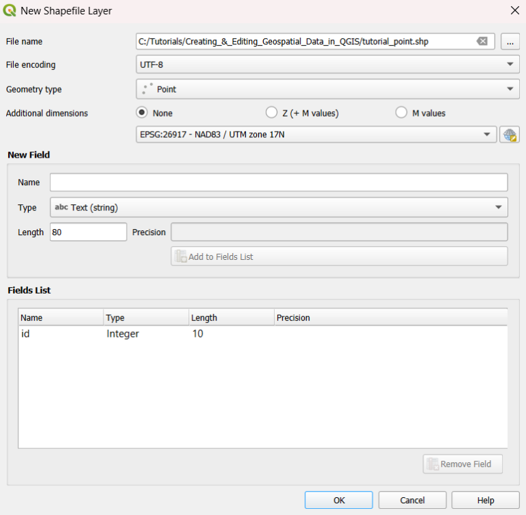 Creating and Editing Geospatial Data in QGIS